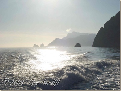 November Banner: Sunset Over Capri | Ciao Amalfi